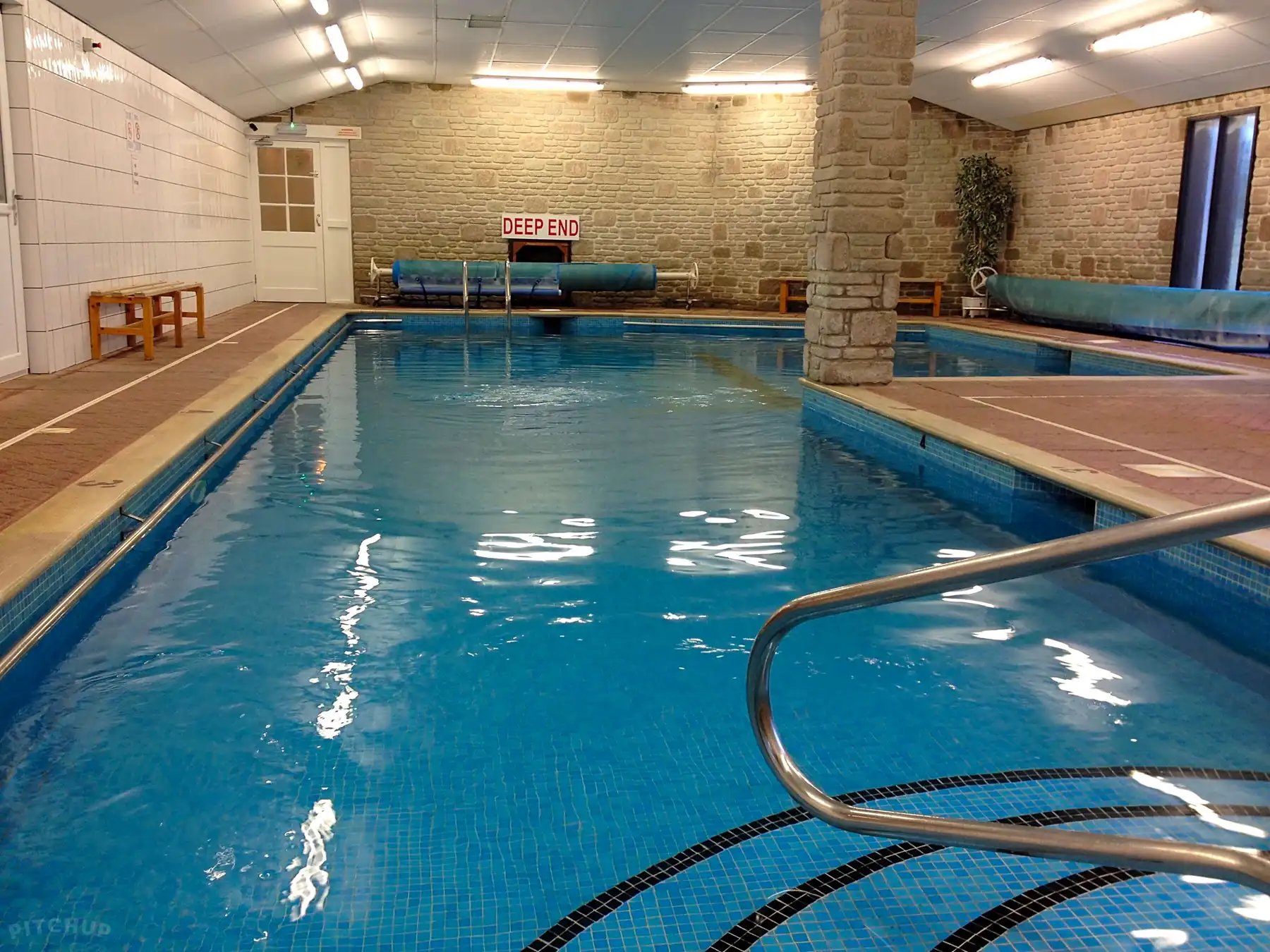 "Heated indoor pool at Wheal Rodney Holiday Park, Marazion- Open to all ...
