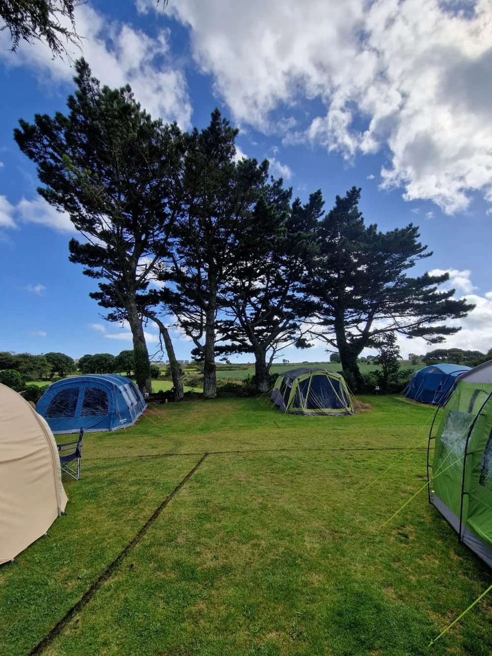 Camping and Touring Vans at Wheal Rodney Holiday Park, Marazion ...