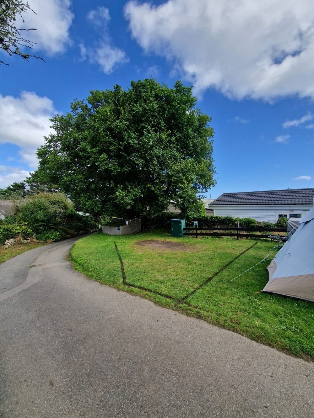 Camping and Touring Vans at Wheal Rodney Holiday Park, Marazion ...