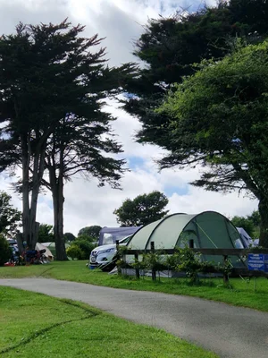 Camping and Touring Vans at Wheal Rodney Holiday Park, Marazion ...
