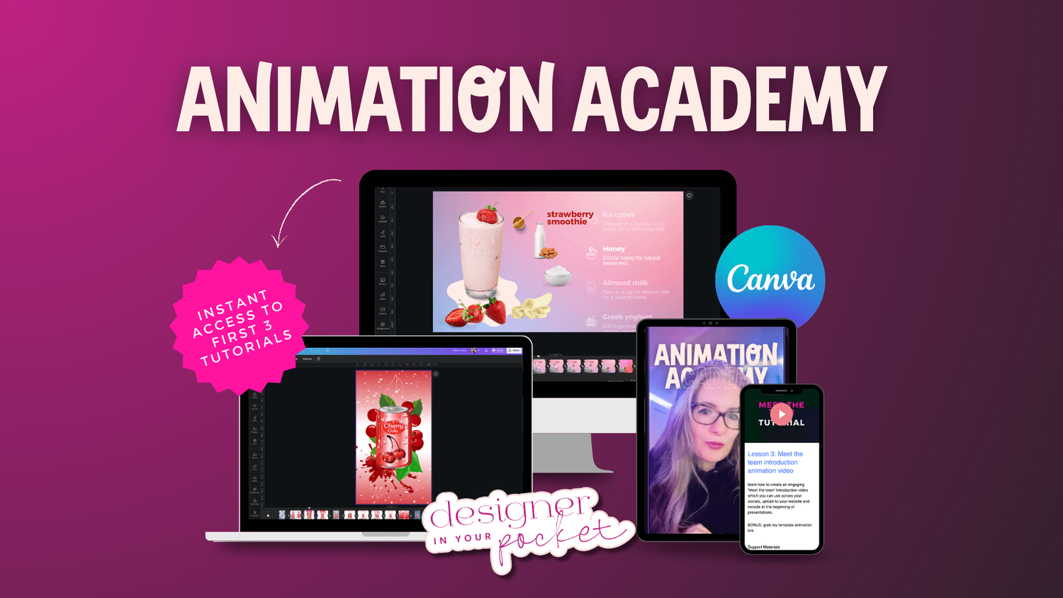 Canva Animation Course — Designer in your Pocket
