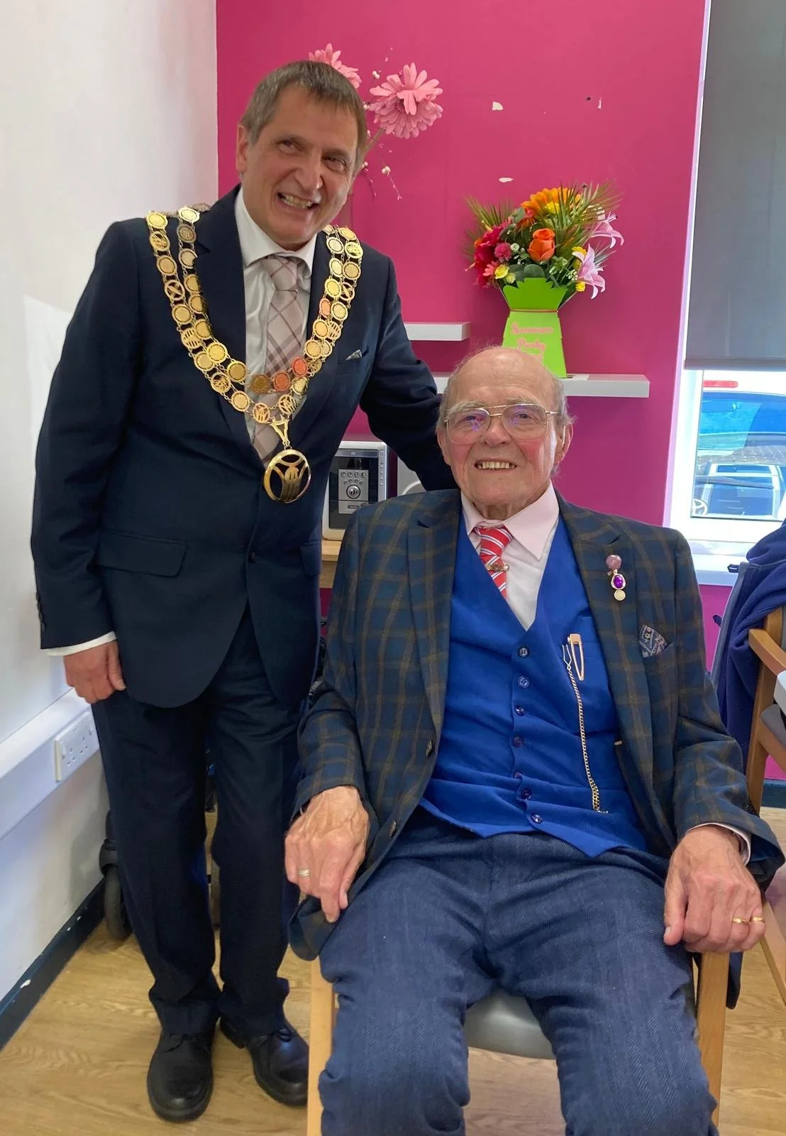Mayor Visits Senior Solutions — Westhoughton Town Council