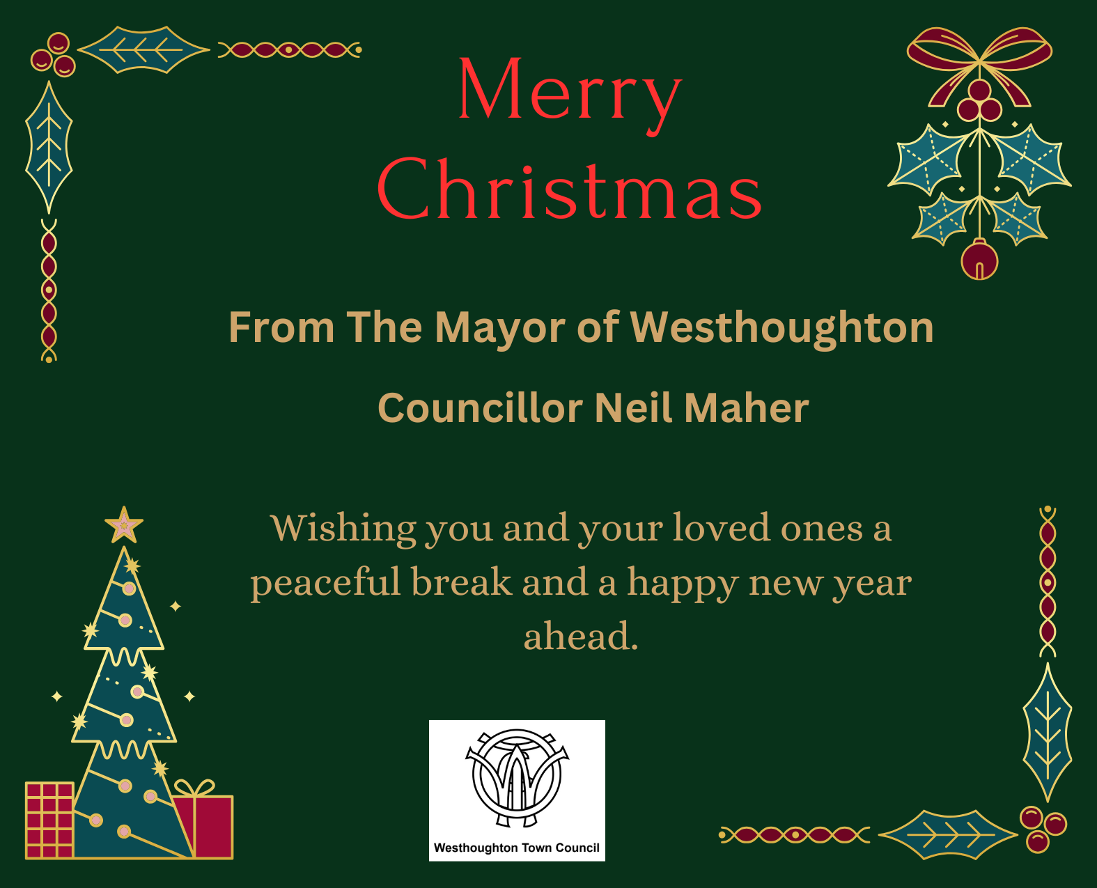 Merry Christmas from Westhoughton Town Council! — Westhoughton Town Council