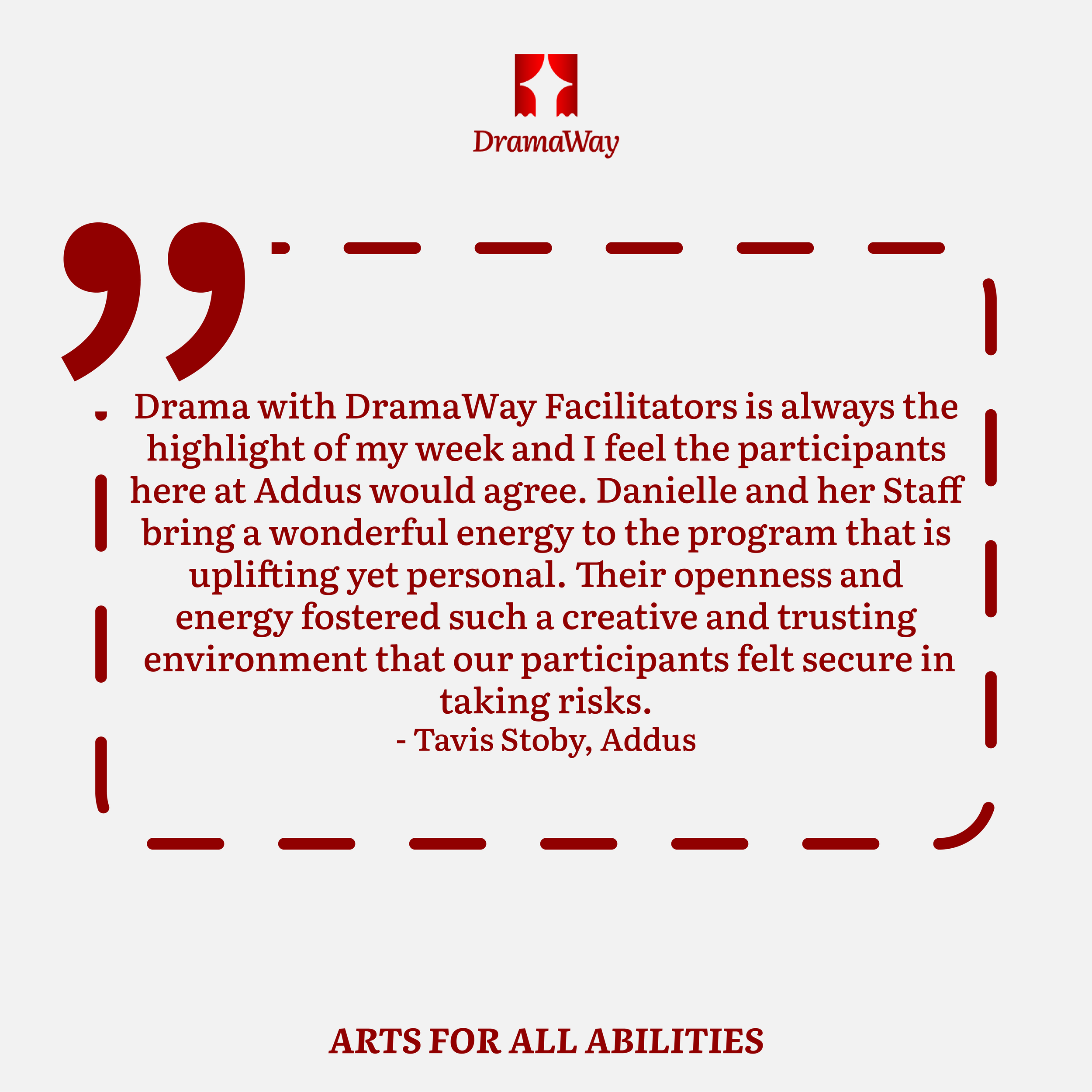 School/Organization Bookings — DramaWay | Arts Programs for All Abilities