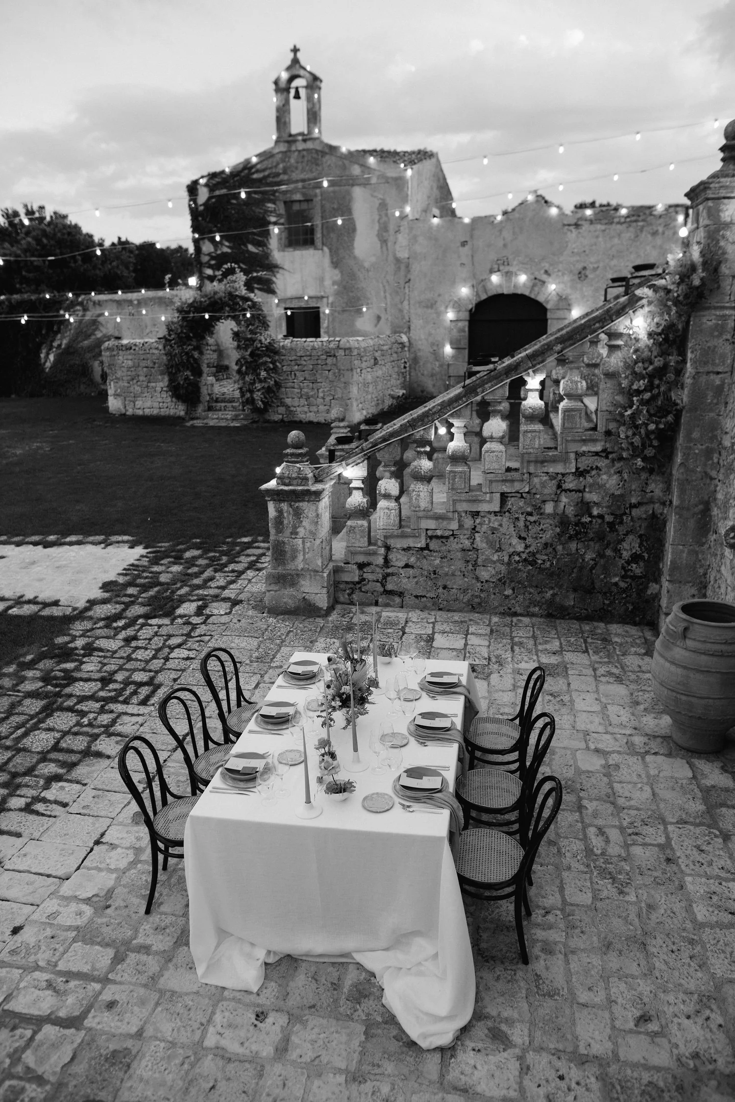 An Italy Castle Wedding Reception — IDO Events