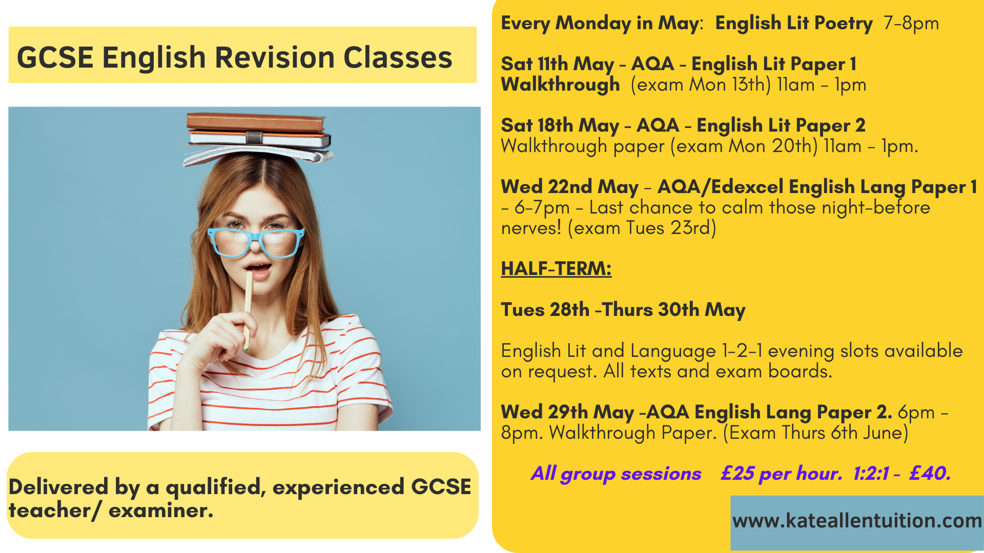 English Tuition — Kate Allen Tuition