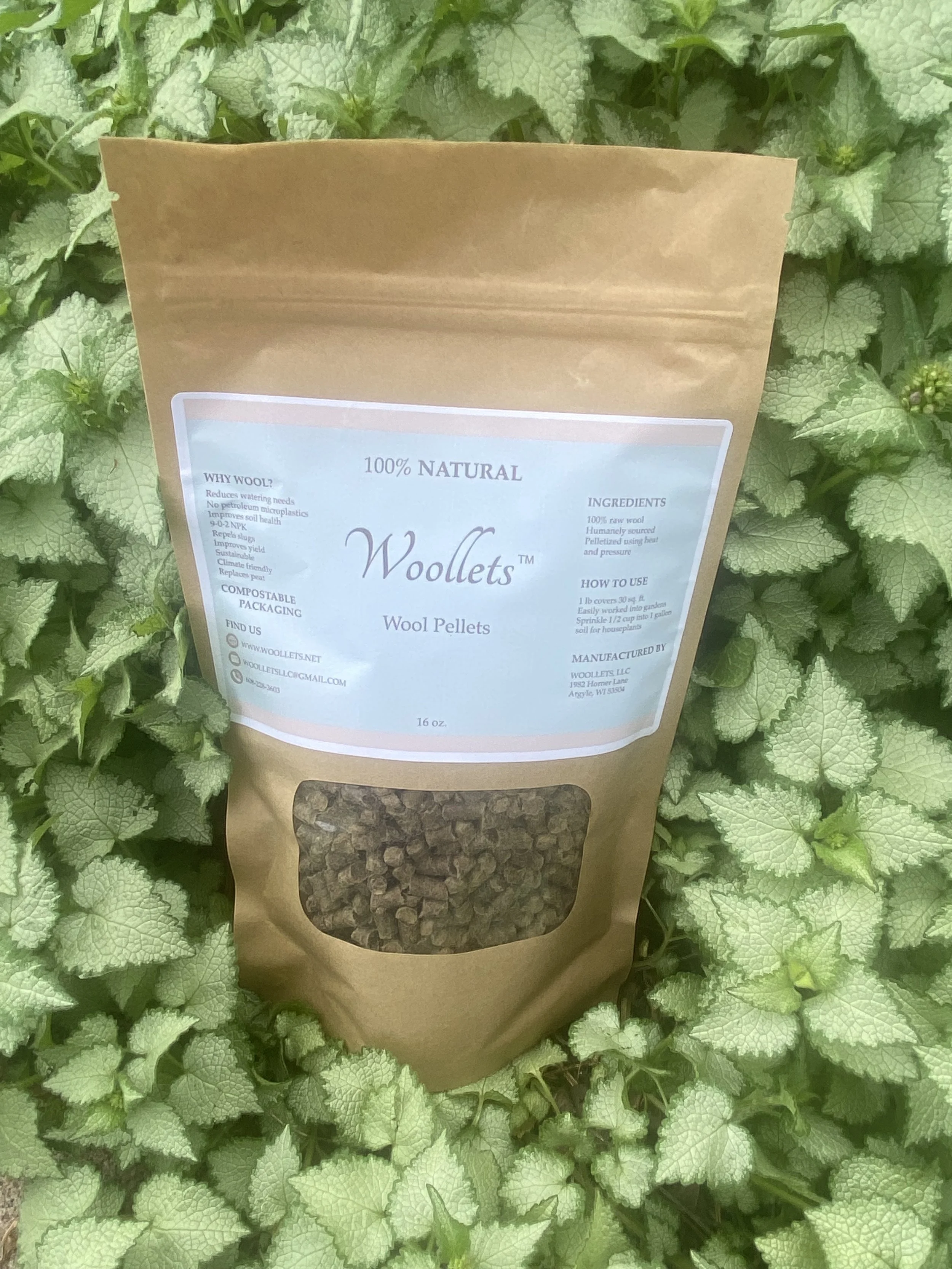 Woollets™ sustainable wool pellets