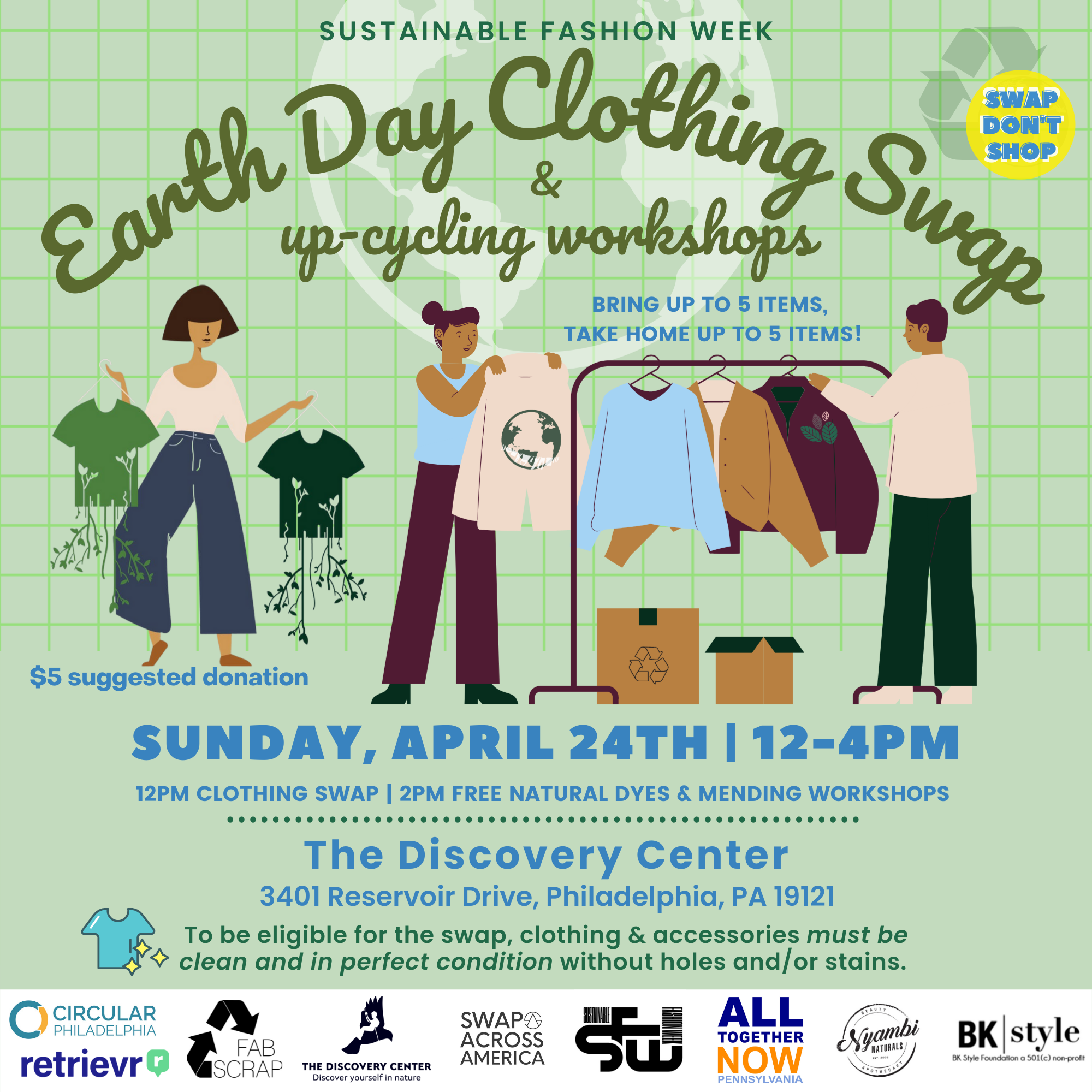 Sustainable Fashion Week Clothing Swap — PA FIbershed