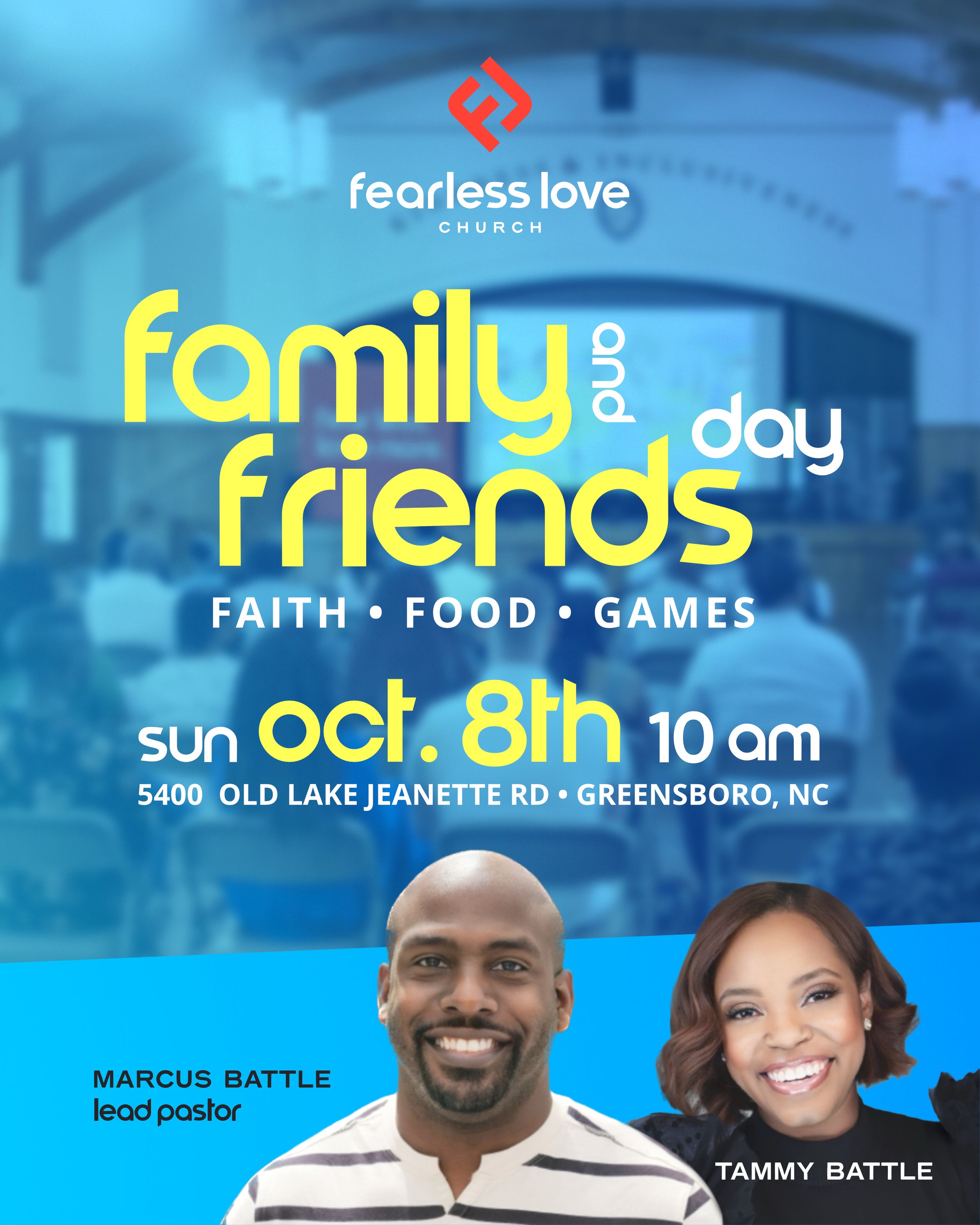 Family & Friends Day October 2023 — Fearless Love Church