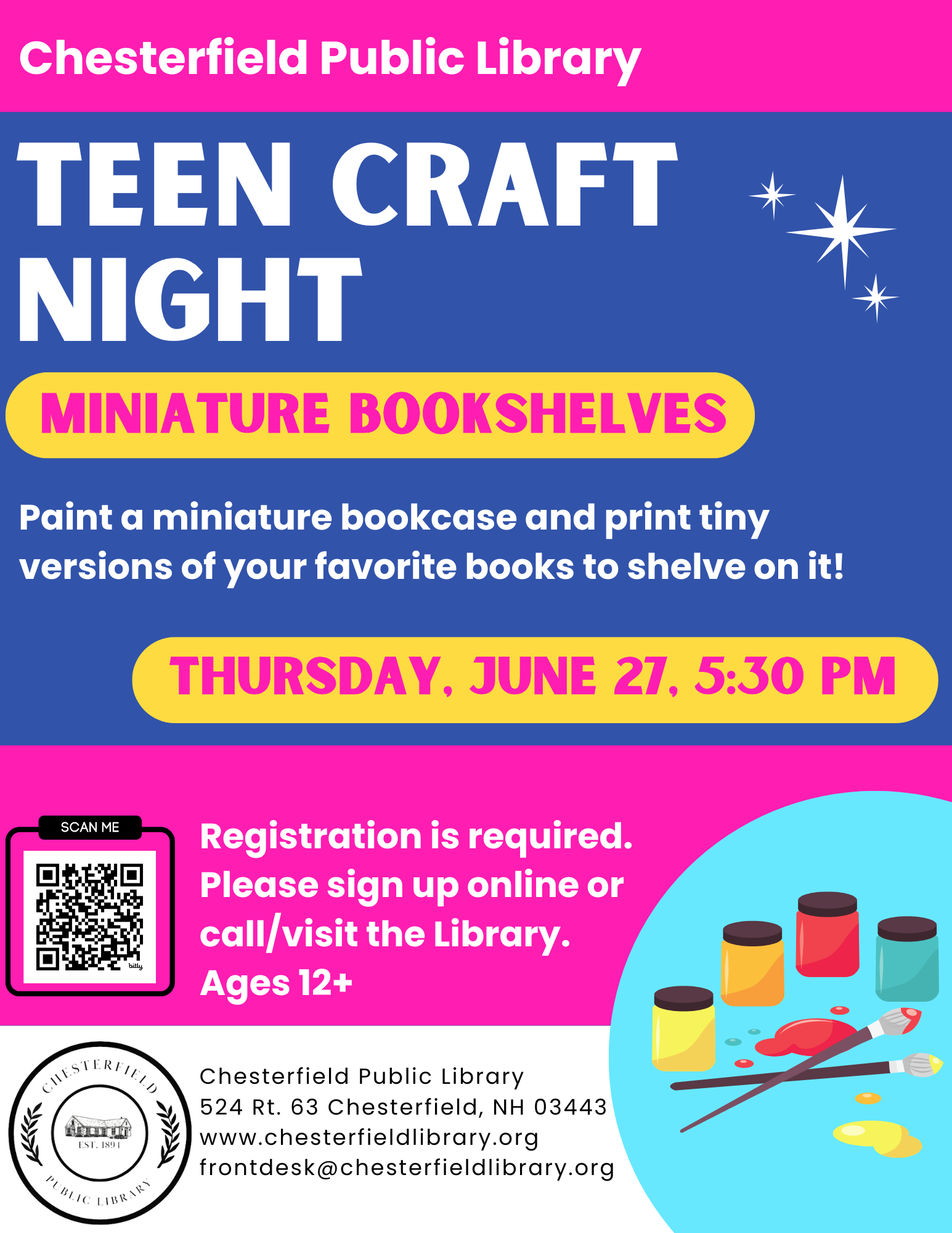 Blog 1 — Chesterfield Public Library