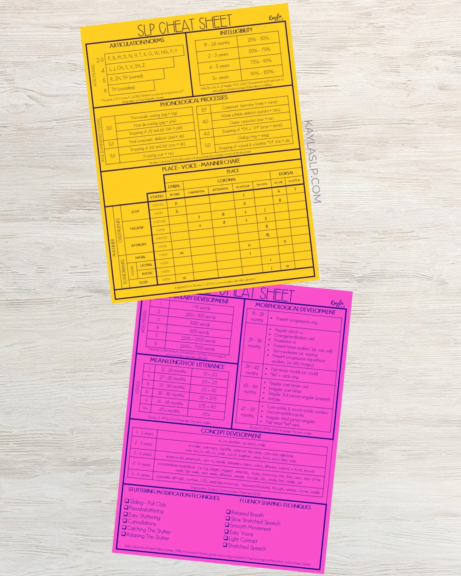 Free Resources | Get Valuable Tools — Kayla SLP