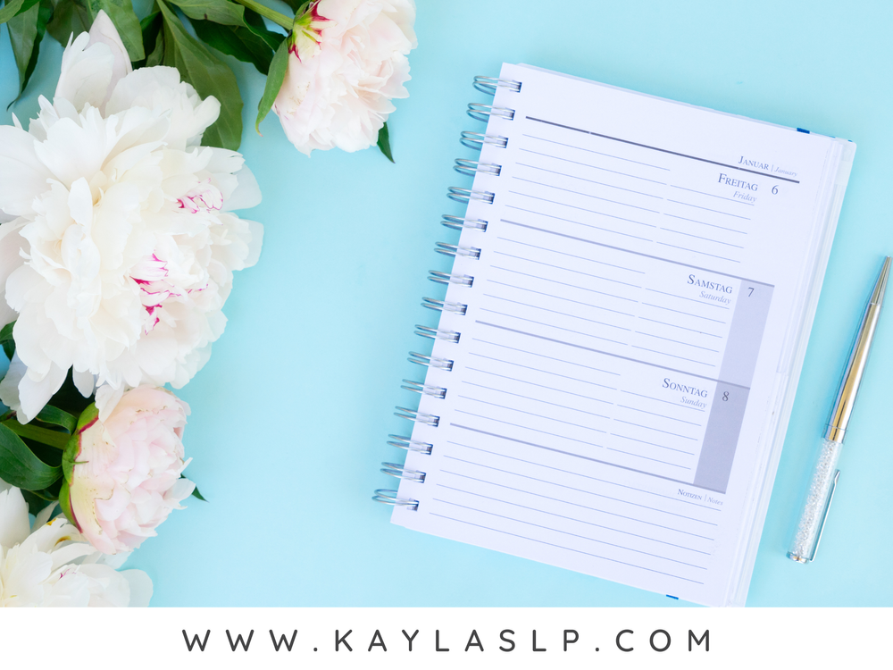 Why Should SLPs Use Therapy Plans? + Resources! — Kayla SLP