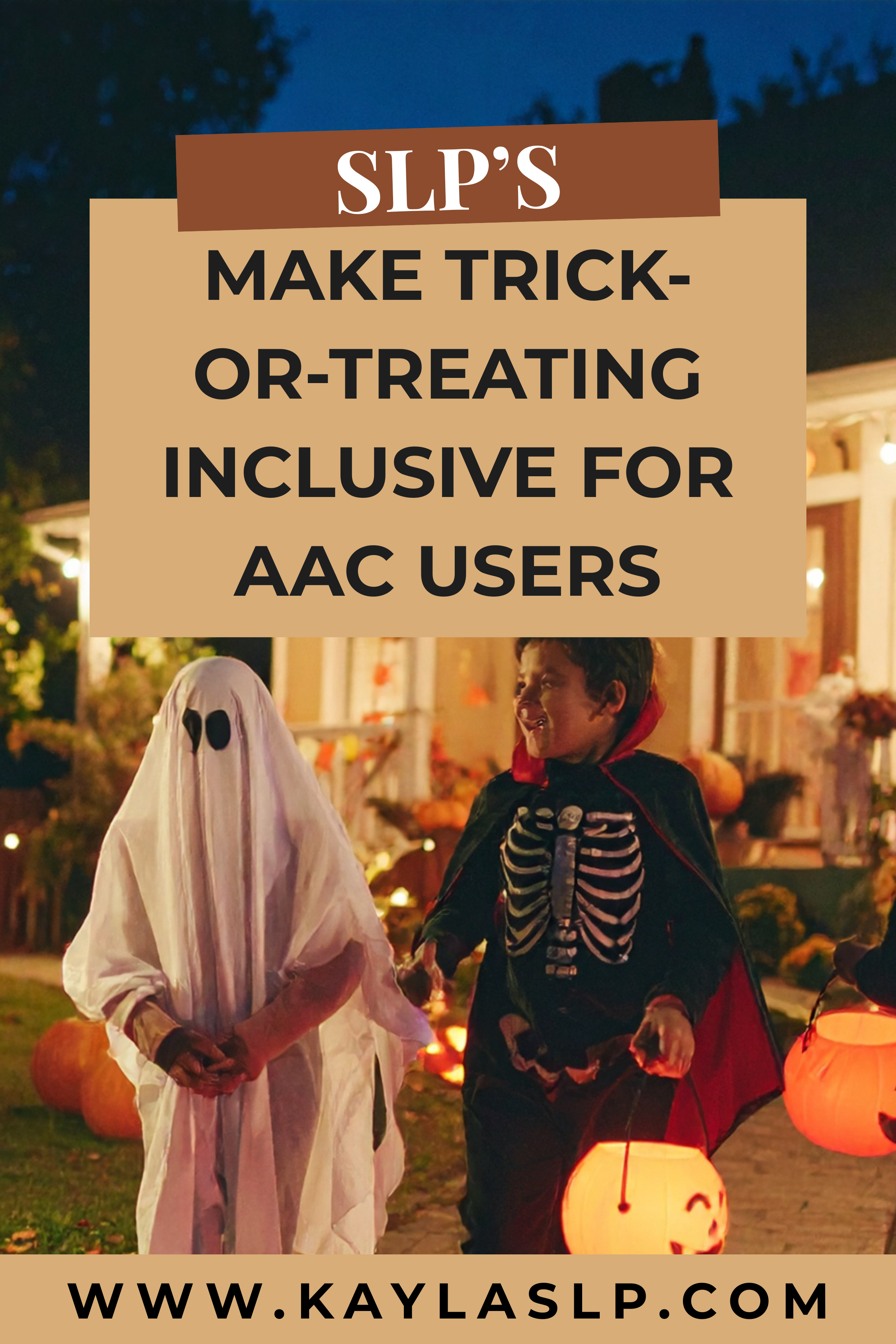 How to Make Trick-or-Treating Inclusive for AAC Users | Halloween ...