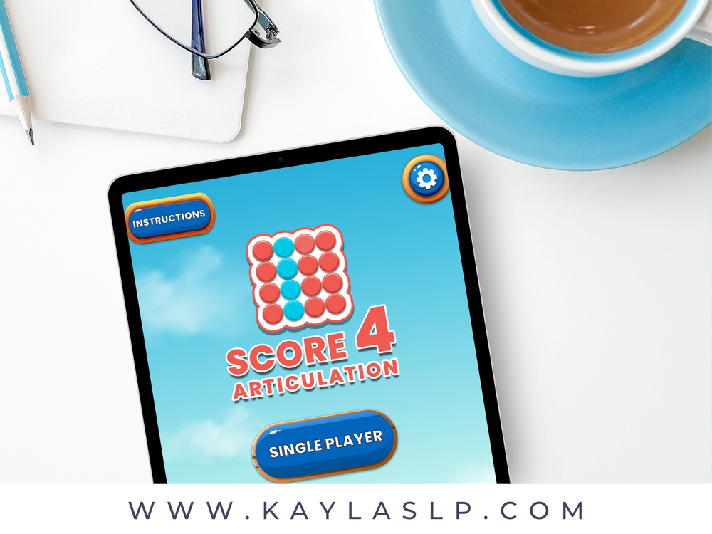 App Review: Score 4 Articulation for SLPs — Kayla SLP