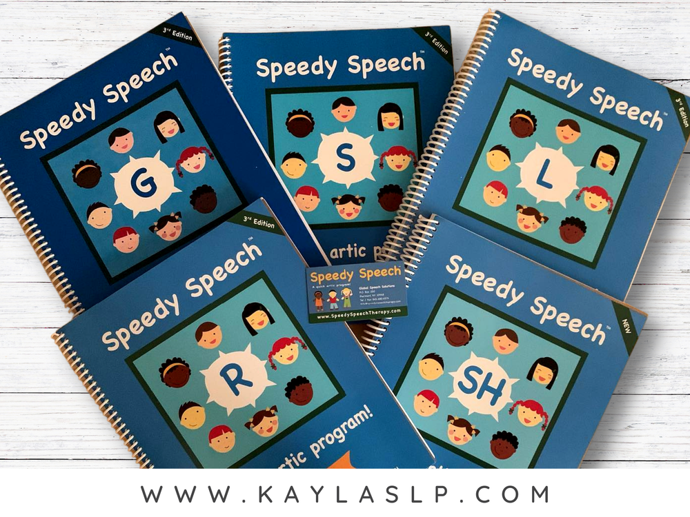 Review: Speedy Speech® for School SLPs — Kayla SLP