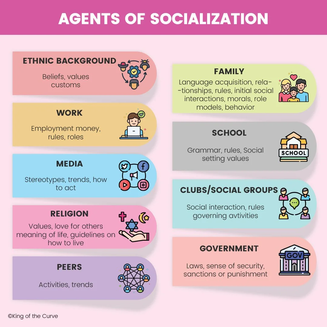 Agents of Socialization: High-Yield MCAT Sociology Breakdown — King of ...