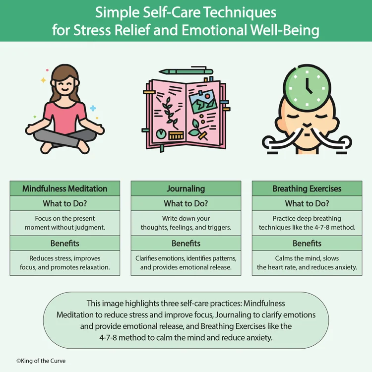 Simple Self-Care Techniques for Stress Relief and Emotional Well-Being ...