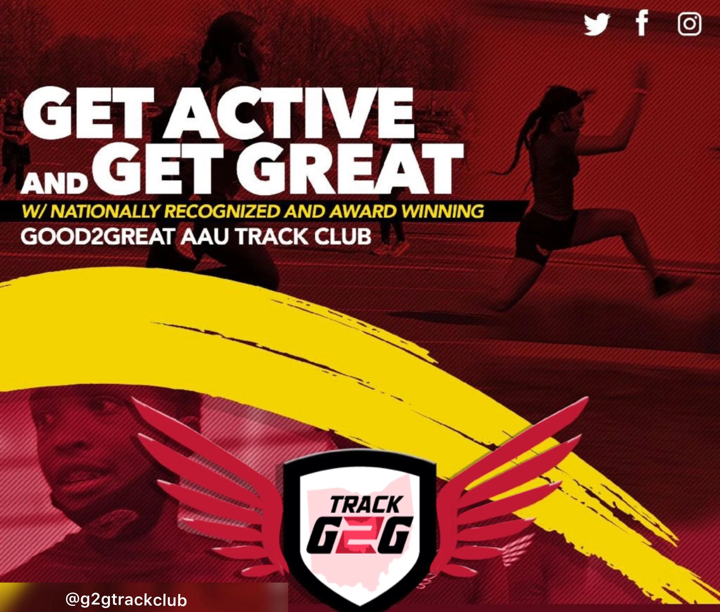 Good2Great Track — Good2Great Youth Development Inc