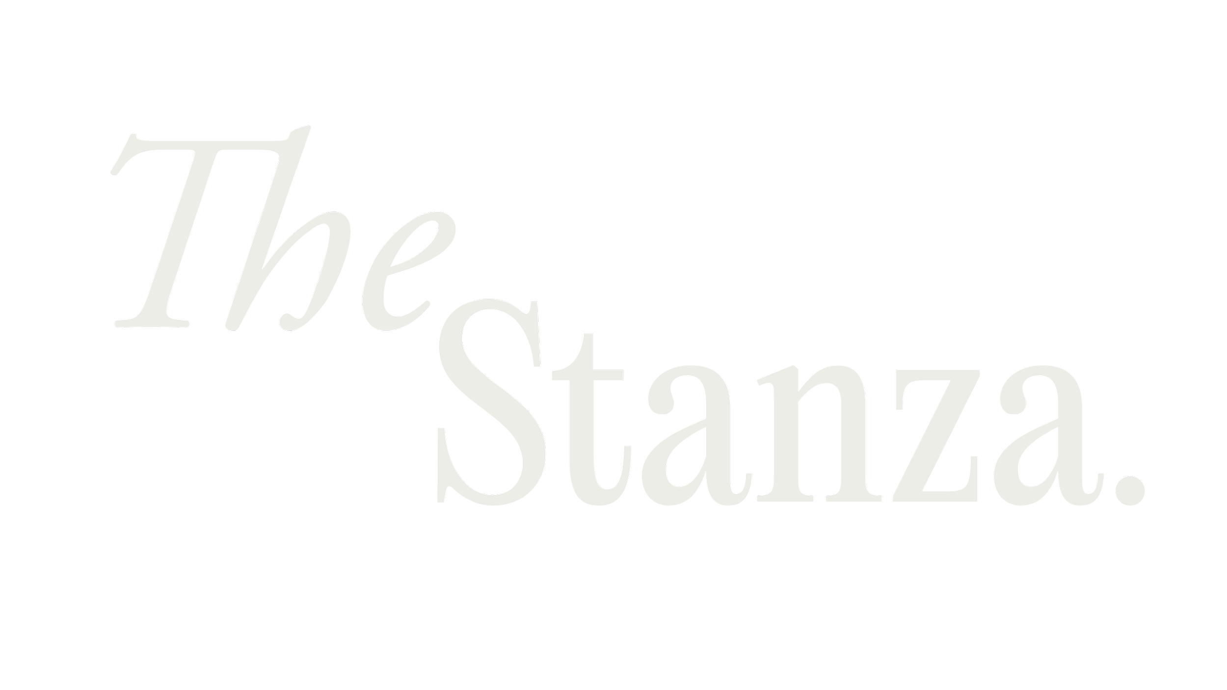 Welcome to The Stanza