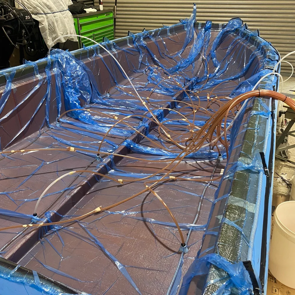 Mastering Fiberglass with Infusion Technique | Blackwater Composites ...