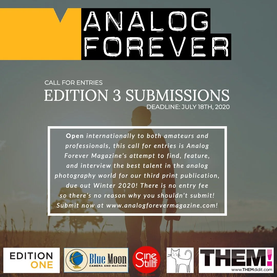Analog Forever Edition 3 Call for Entries | Analog Forever Magazine