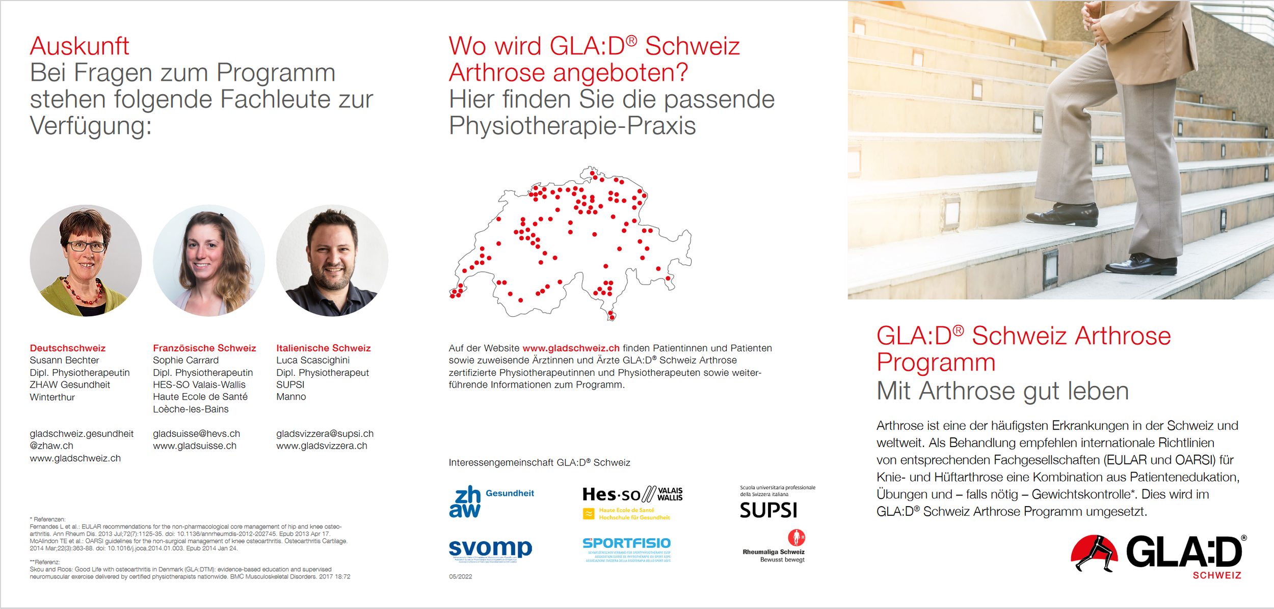 GLA:D Arthrose — Physiotherapie Postmarkt AG