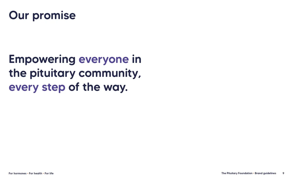 The Pituitary Foundation — Studio Cambio
