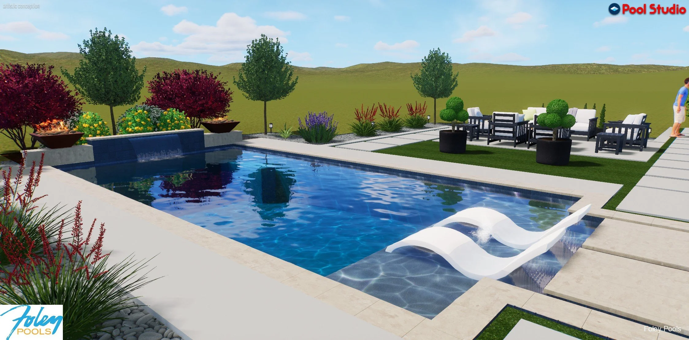 The Role of 3D Design Software — Foley Pools Custom Swimming Pools ...