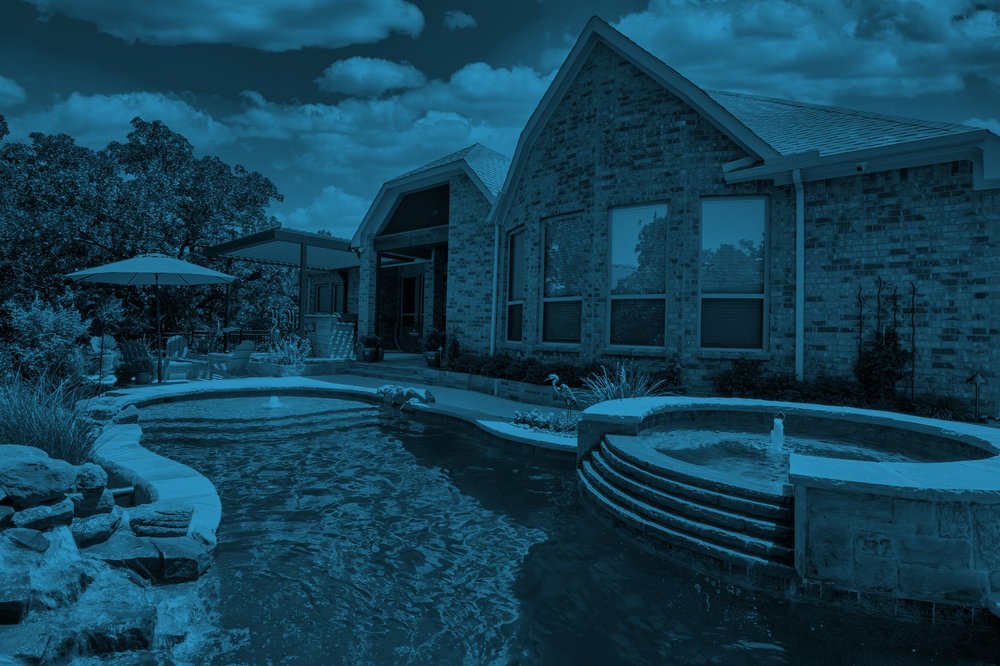 Tropical Squeeze | Oak Point, Texas — Foley Pools Custom Swimming Pools ...