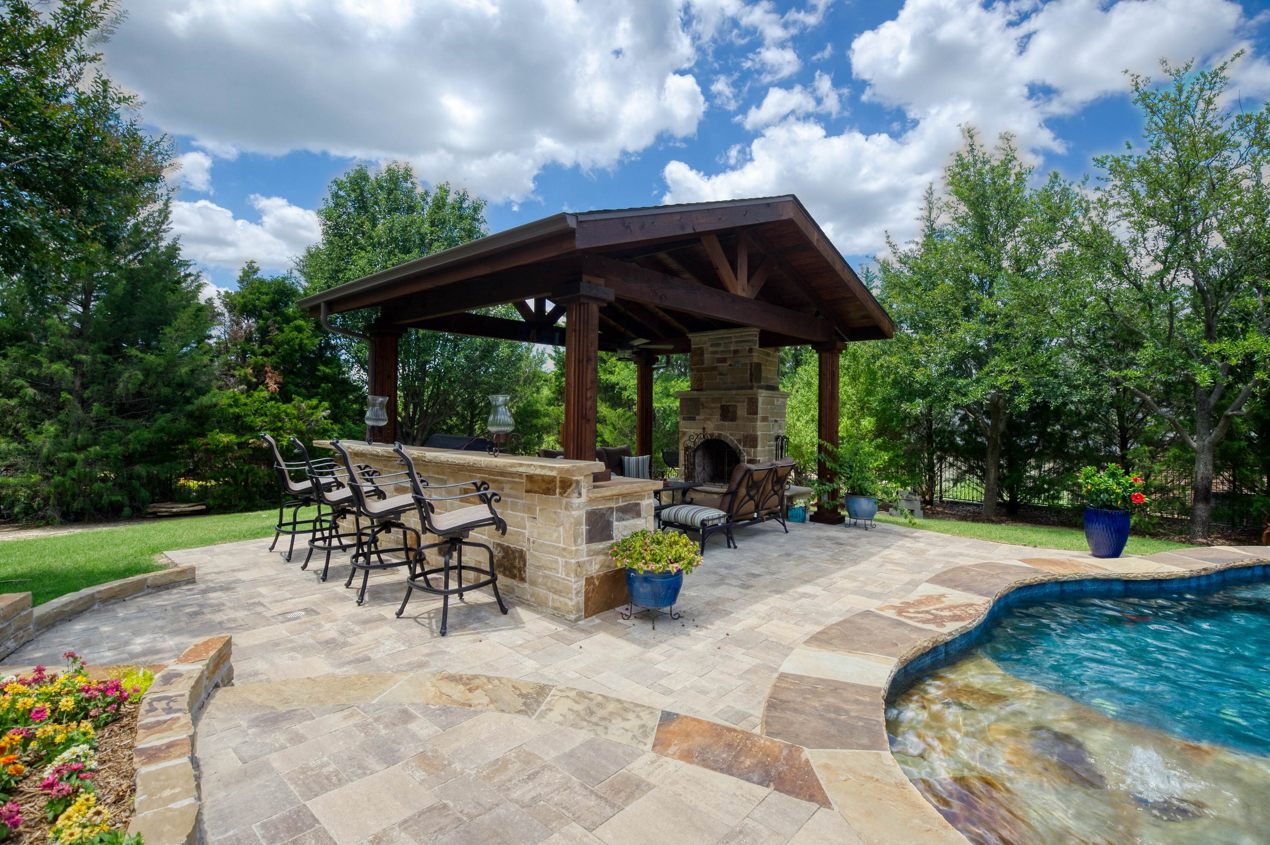 Arbors & Structures — Foley Pools Custom Swimming Pools | North Texas