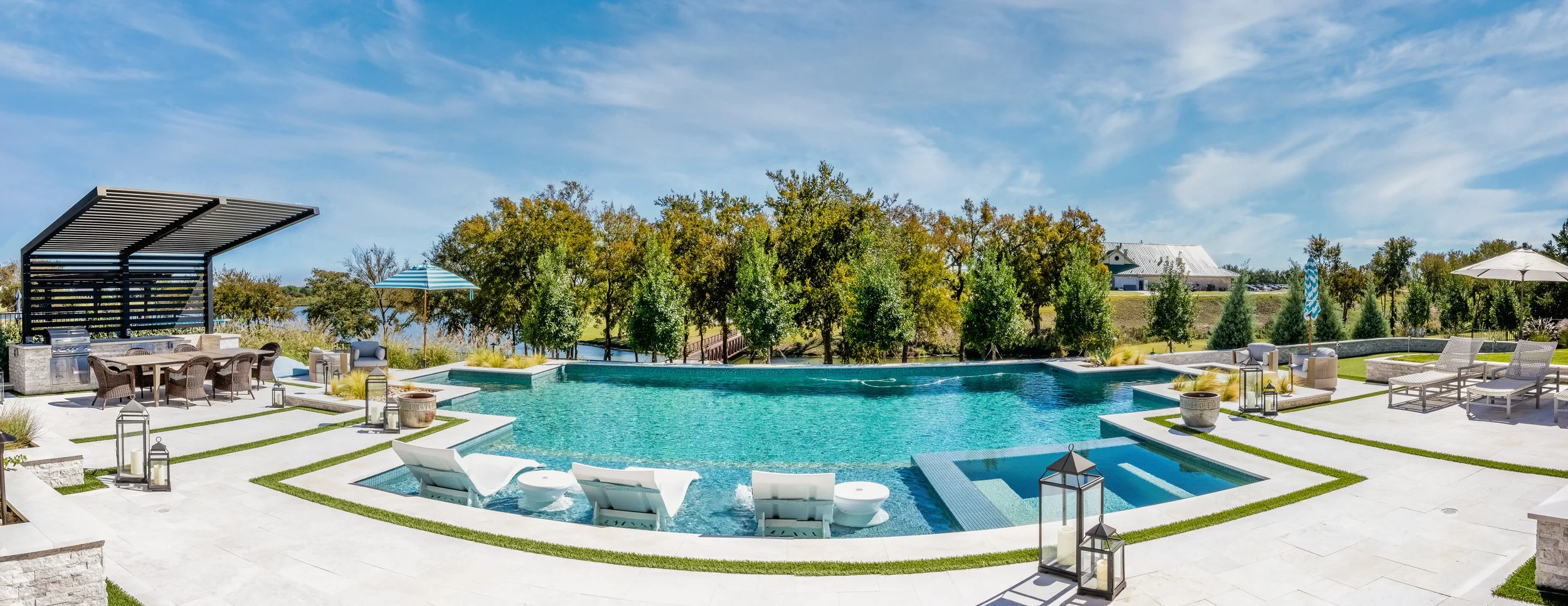 Outdoor Living — Foley Pools Custom Swimming Pools | North Texas