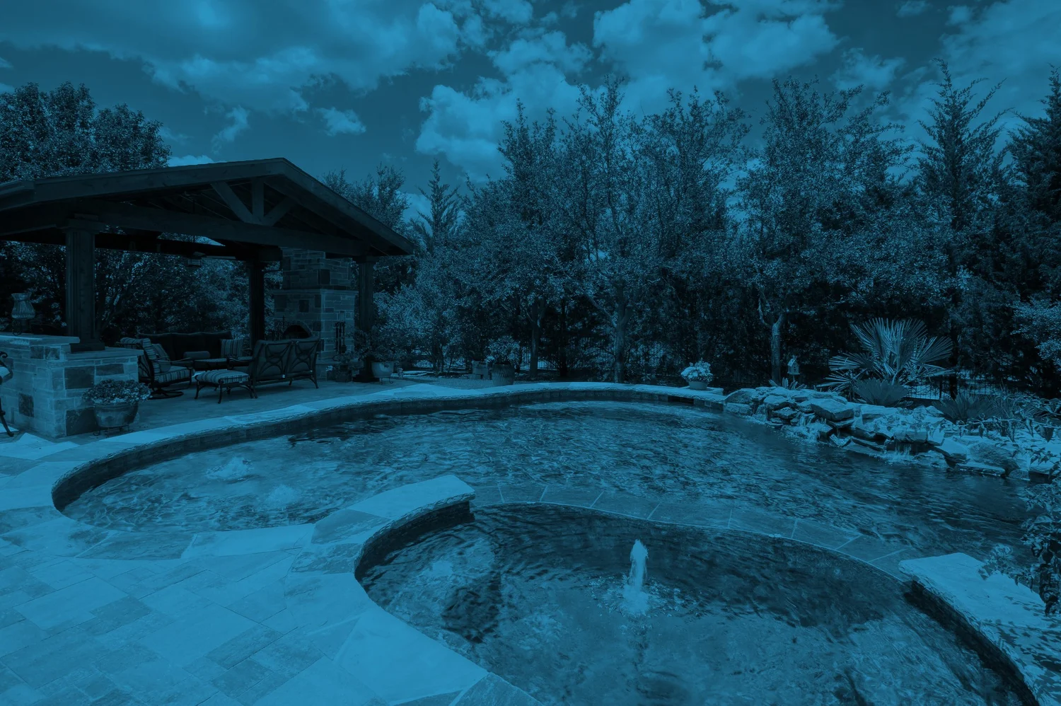 Rustic Oasis | McKinney, Texas — Foley Pools Custom Swimming Pools ...
