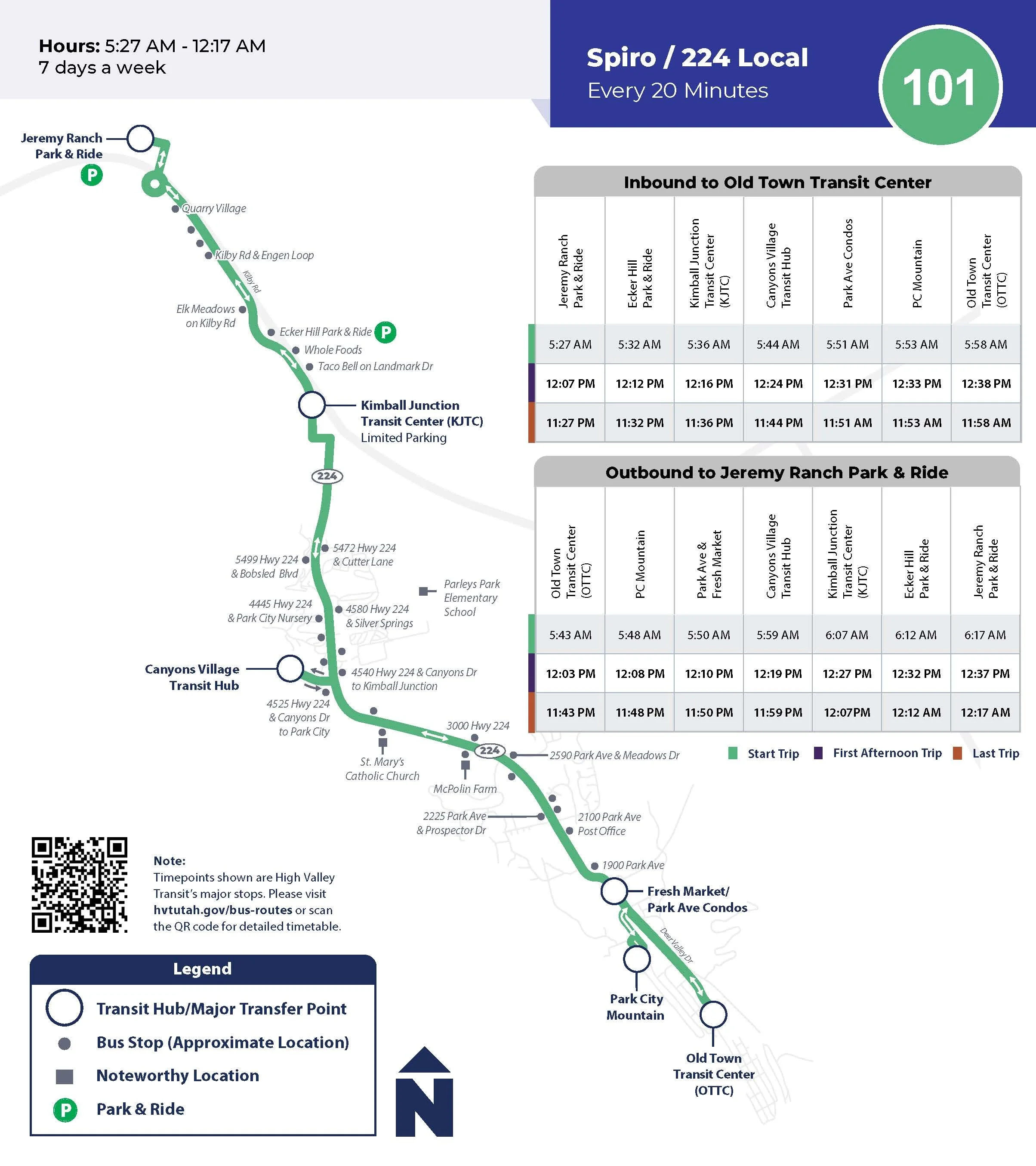 Service Maps — High Valley Transit | Free, Public Transportation in ...