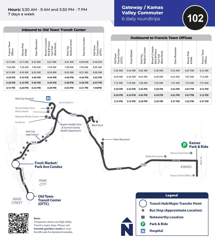 Service Maps — High Valley Transit | Free, Public Transportation in ...