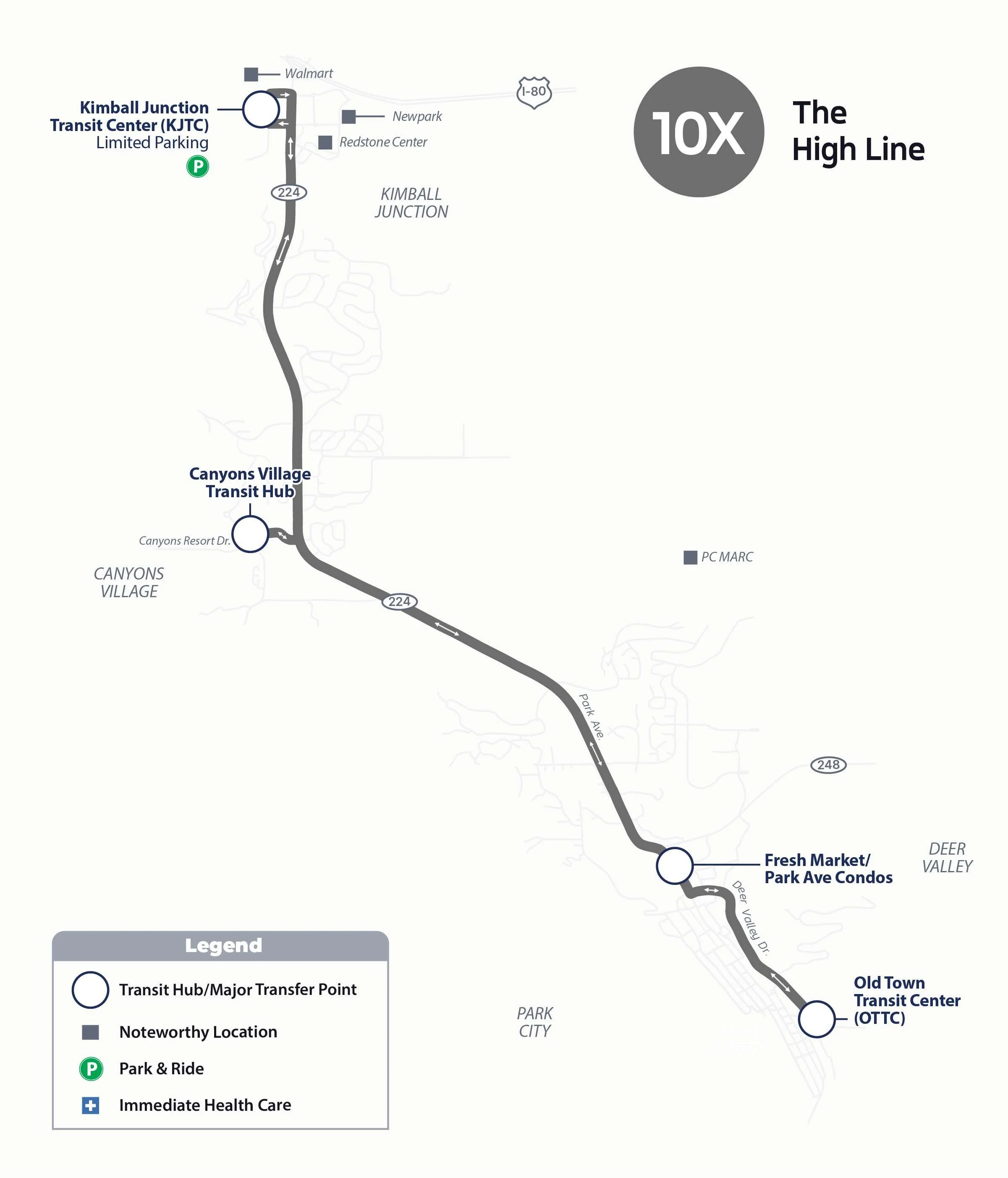 10X The High Line to Old Town Transit Center — High Valley Transit ...