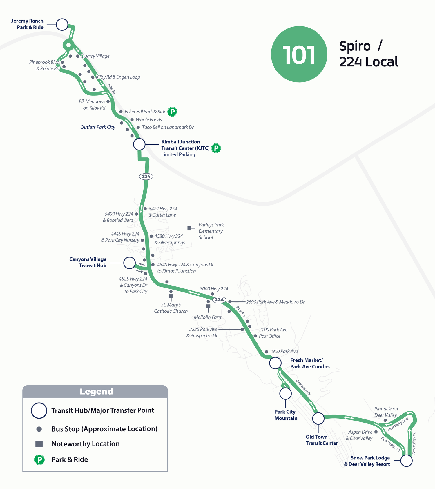 Service Maps — High Valley Transit | Free, Public Transportation in ...