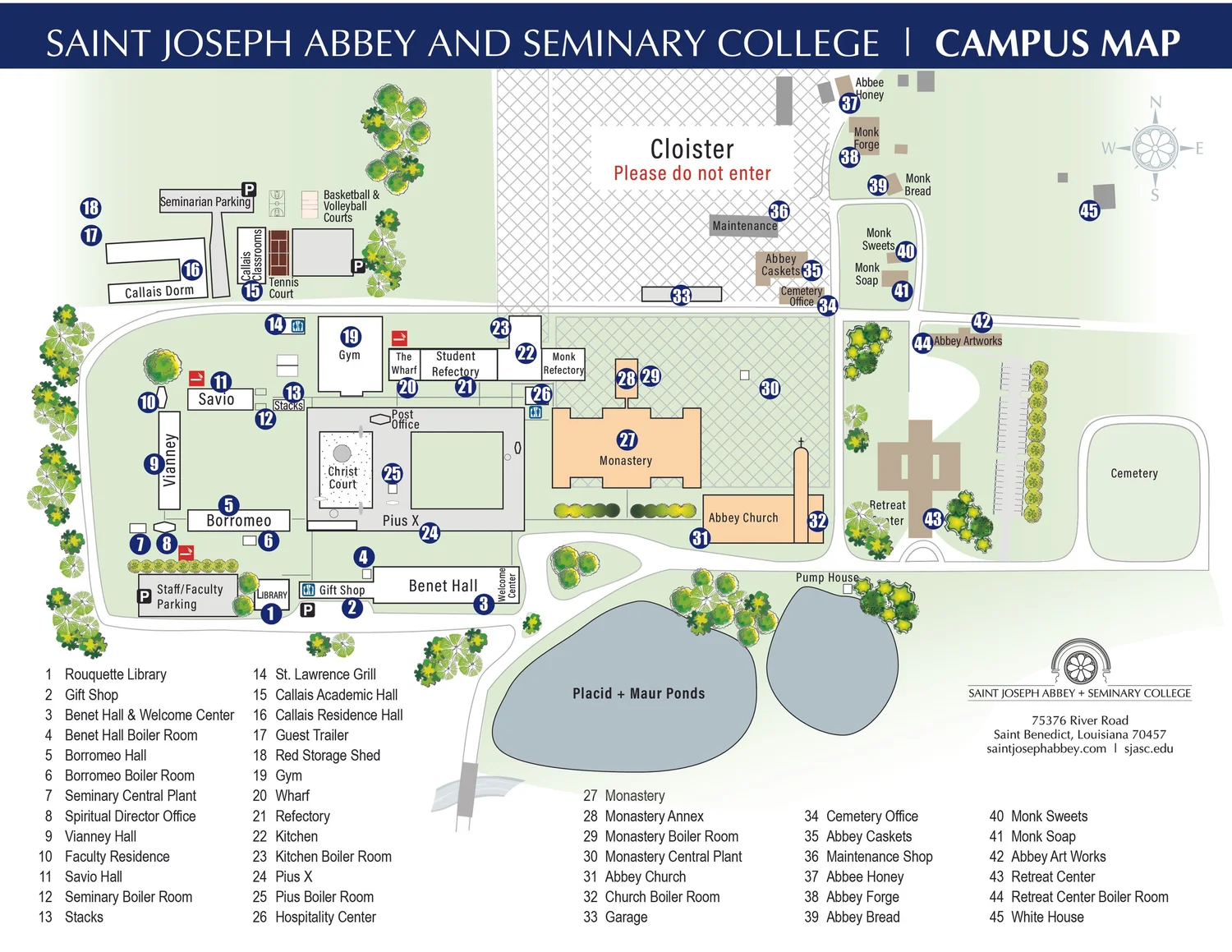 WELCOME CENTER — Saint Joseph Abbey