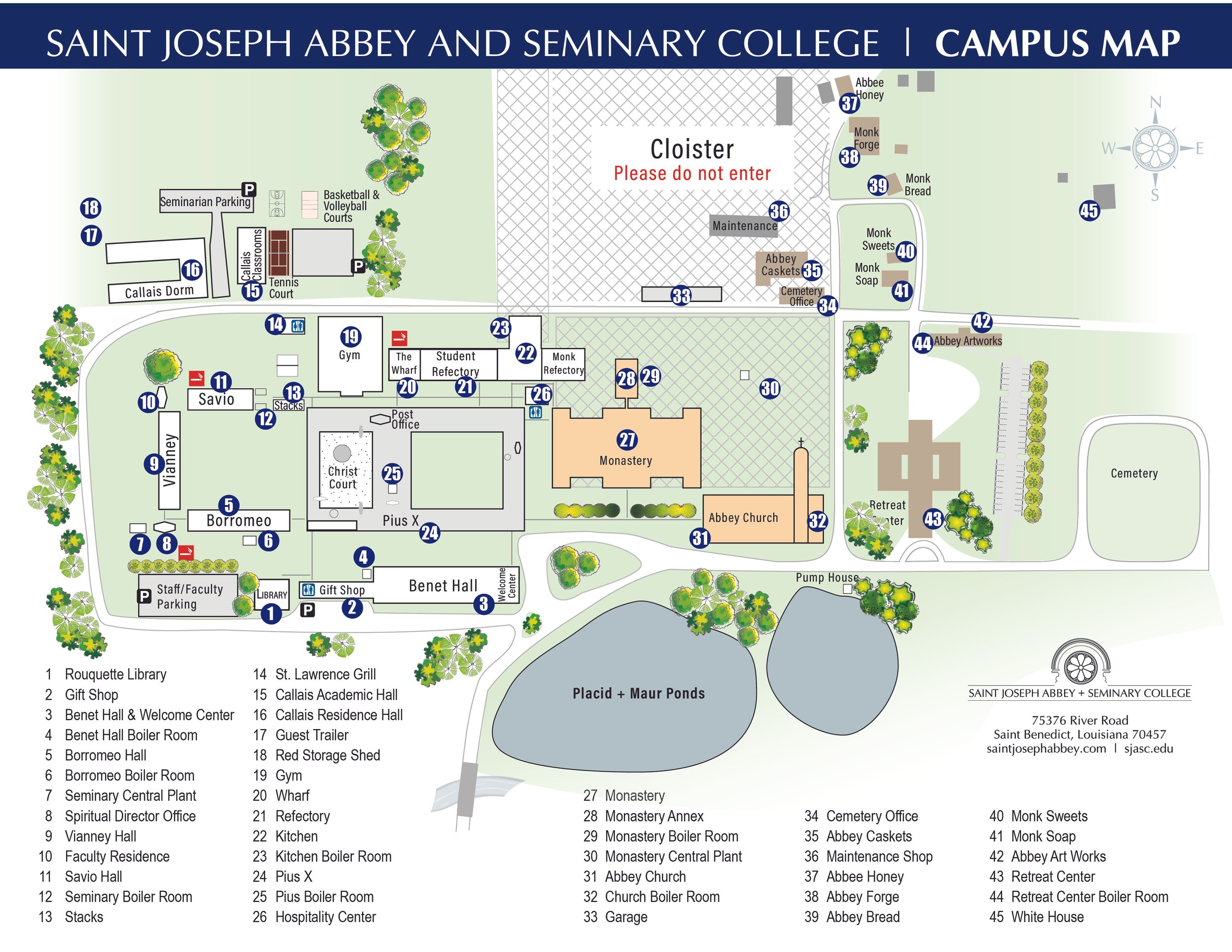 WELCOME CENTER — Saint Joseph Abbey