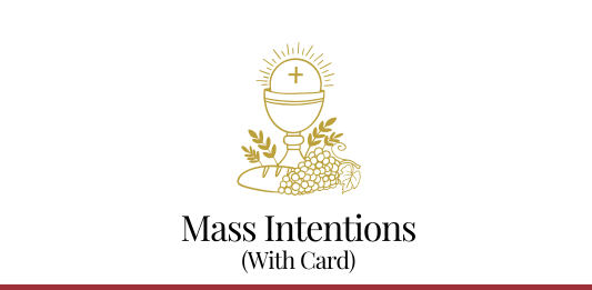 MASS INTENTIONS — Saint Joseph Abbey
