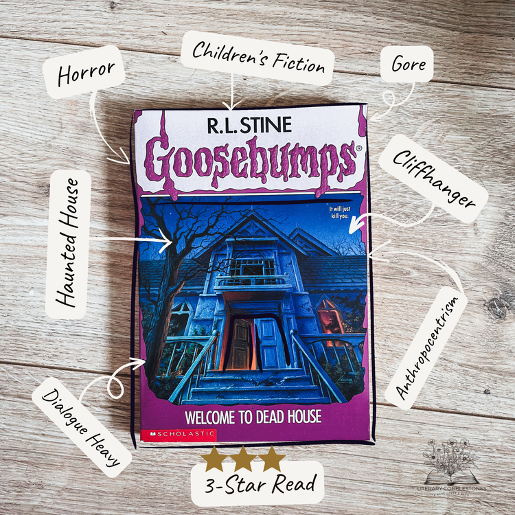 Book Review: "Welcome to Dead House” (Goosebumps #1) by R. L. Stine ...
