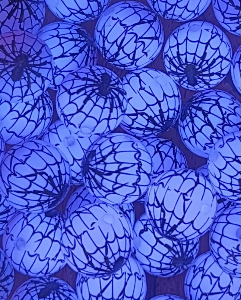 15mm Silicone Printed Campfire Beads — The Tumbleristas