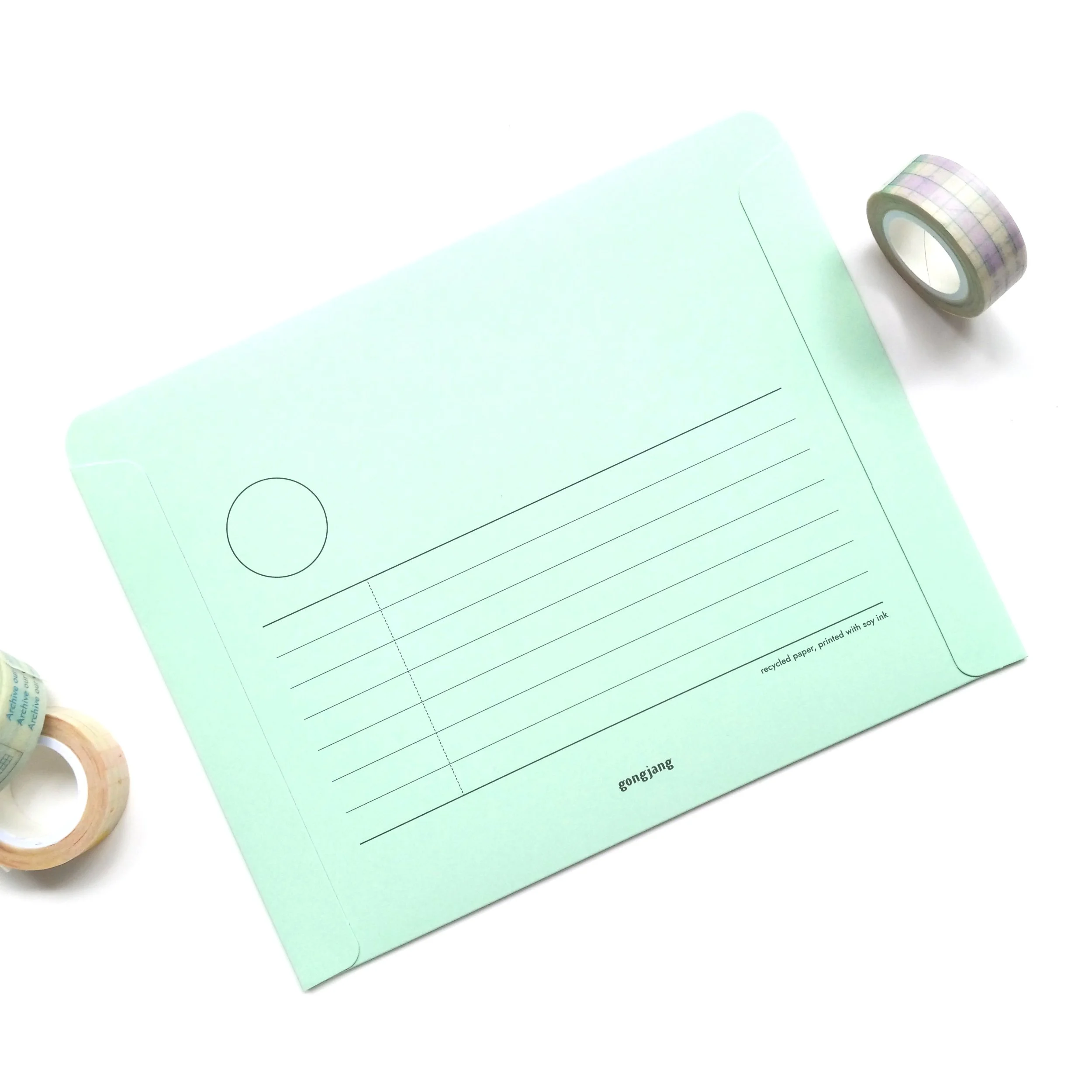 Gongjang Archiving File Folder Small Coral — The Stationery Pocket