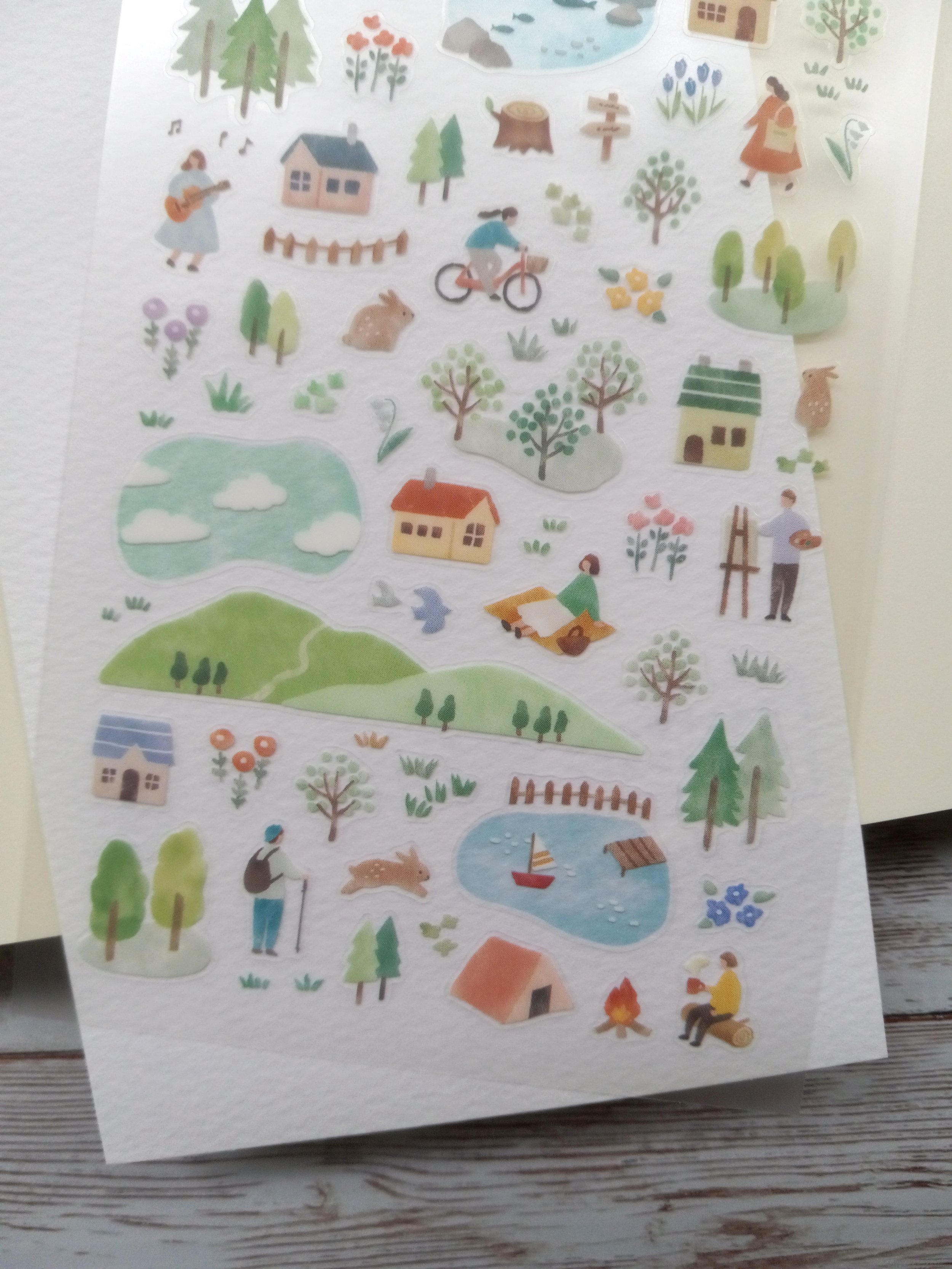 Mind Wave View Stickers - 7AM — The Stationery Pocket