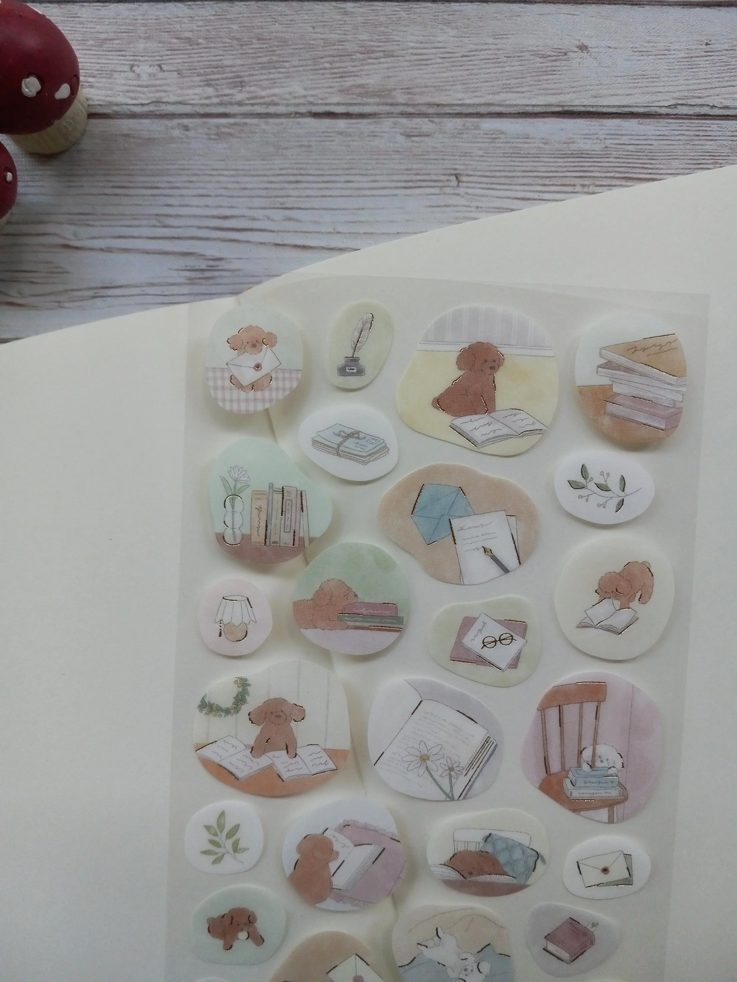 Mind Wave Girl Meets Stickers - Picking Flowers — The Stationery Pocket