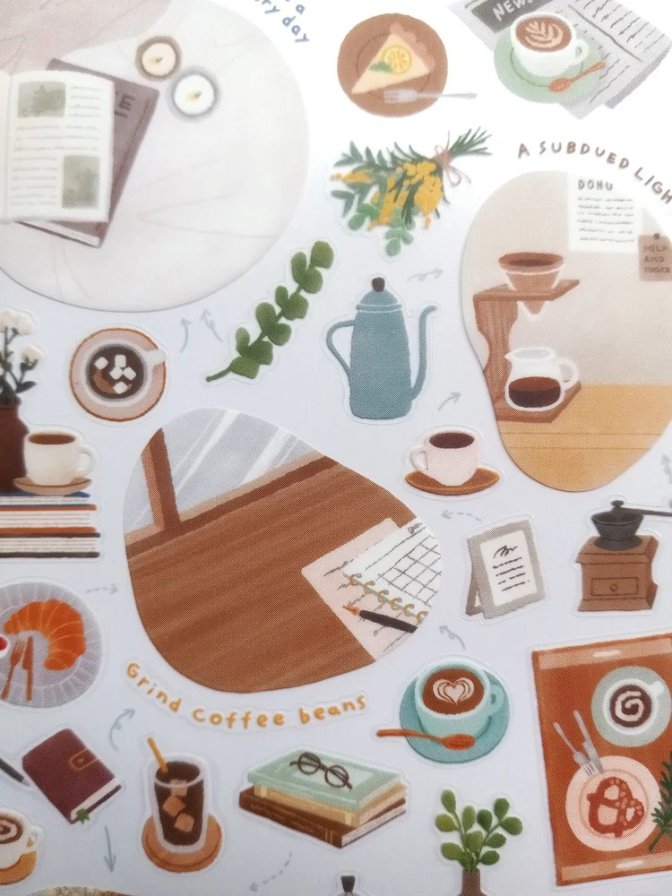 Mind Wave Stickers With Nature Hobbies — The Stationery Pocket