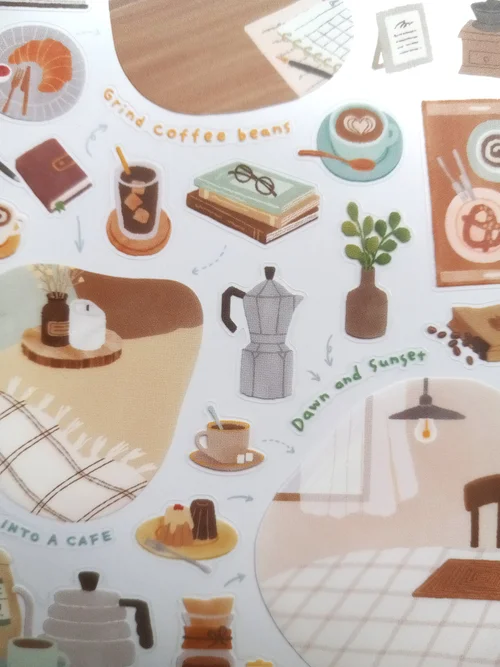 Mind Wave Stickers With Nature Hobbies — The Stationery Pocket