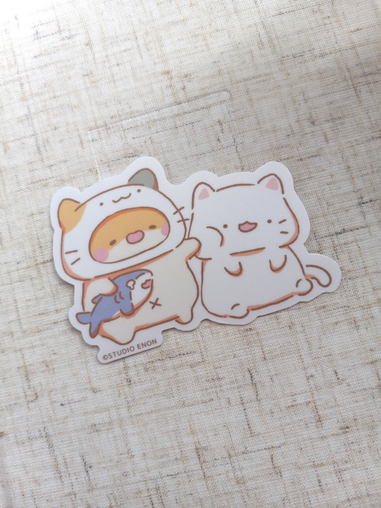 Furukawashiko Stickers Watashi-Biyori Yuru-Neko — The Stationery Pocket