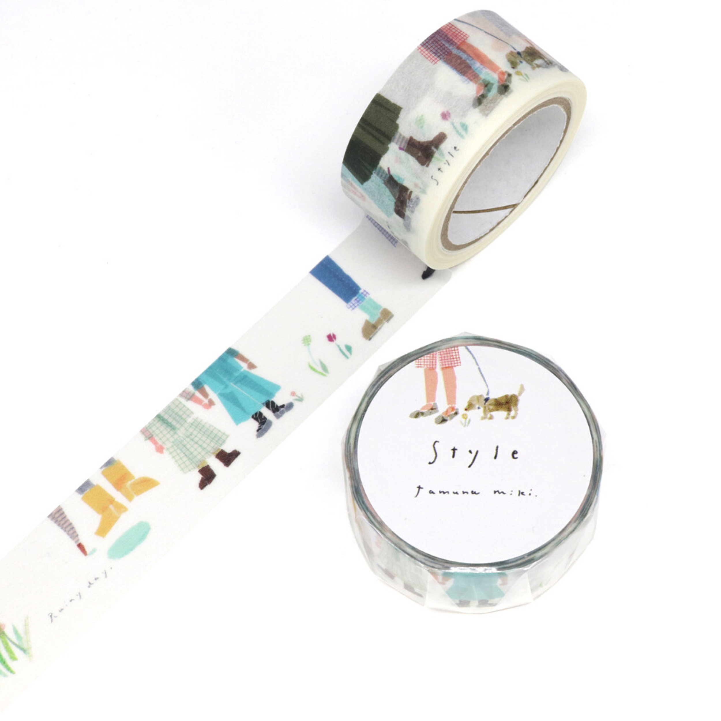 SAIEN x Miki Tamura Glass Green Washi Tape — The Stationery Pocket