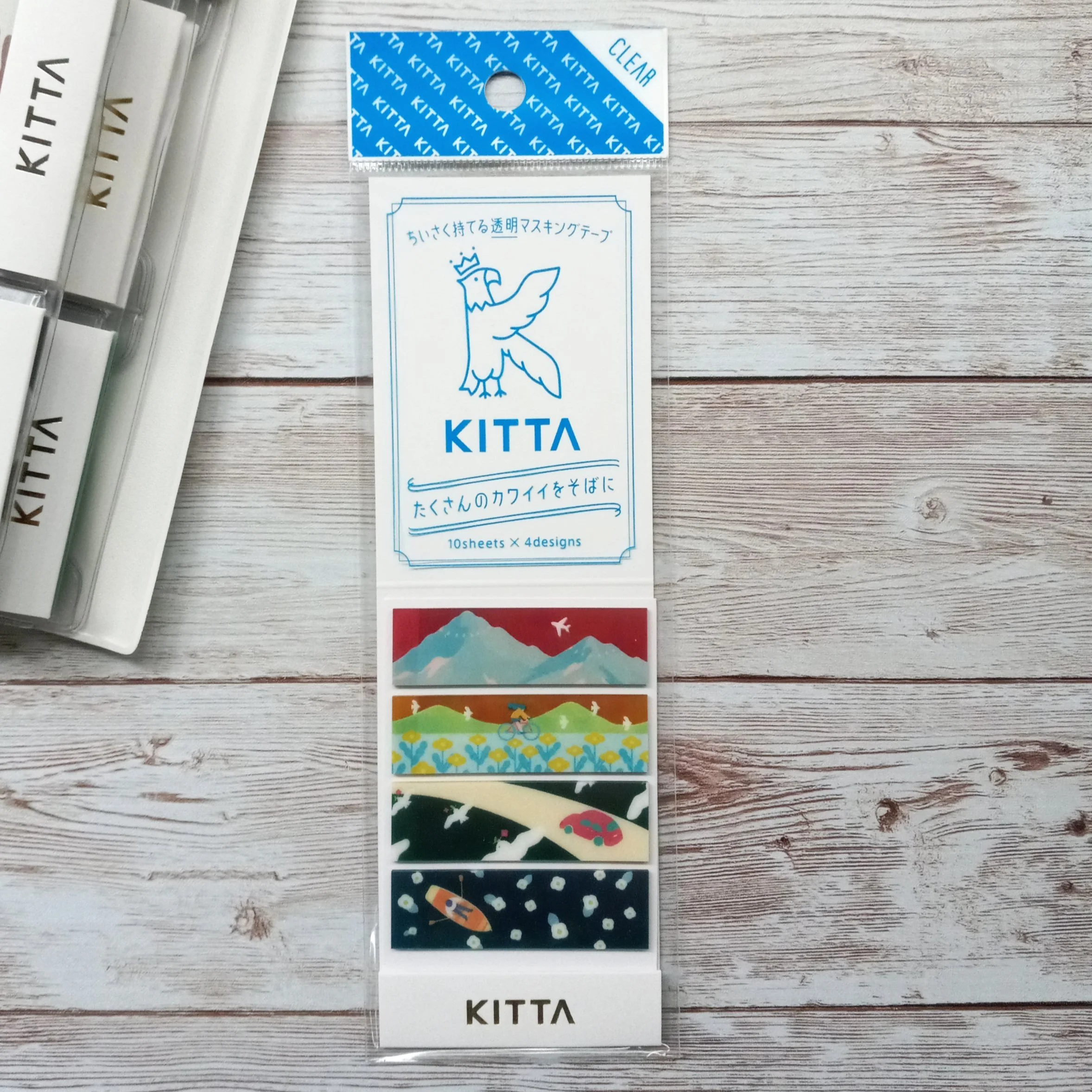 KING JIM KITTA Decorative Washi Tapes Vidro — The Stationery Pocket