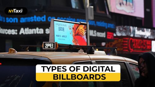 Digital Billboard Advertising in New York City — NY Taxi Ads
